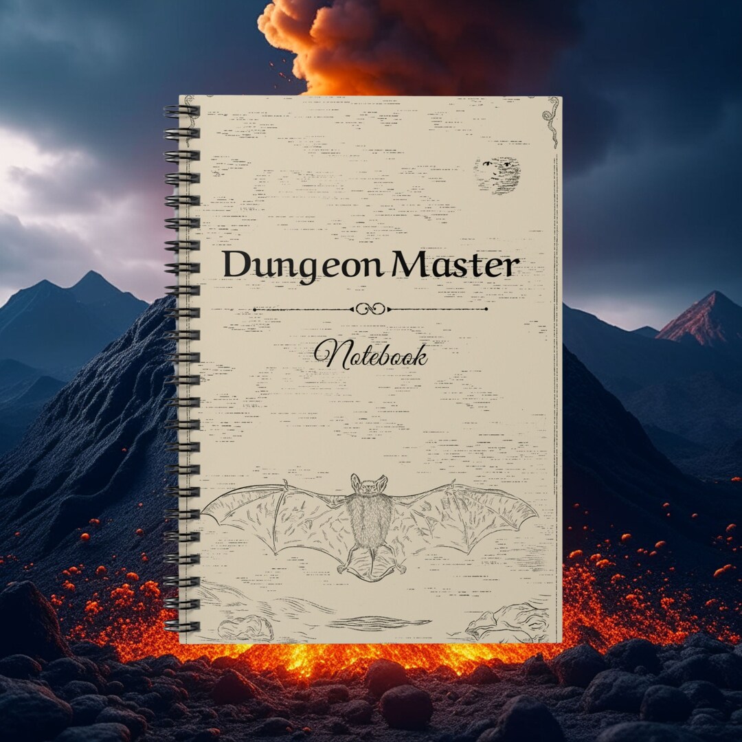 Dnd Journal, Dungeon Master Spiral Notebook - Ruled Line, Dnd ...