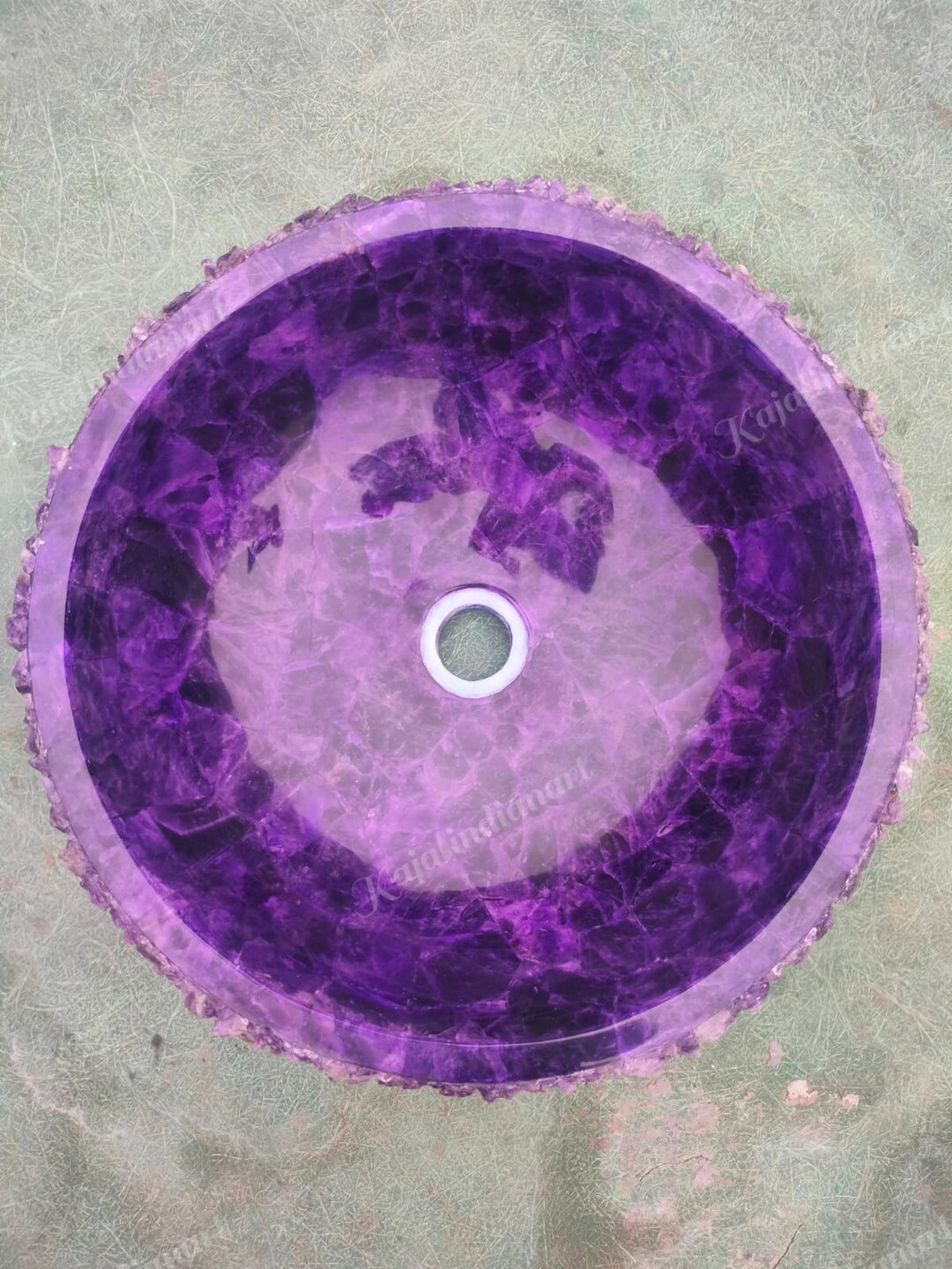 Natural Amethyst Wash Basin Sink Beautiful Natural Handmade Wash Natural Amethyst Wash Basin Sink Beautiful Natural Handmade Wash
