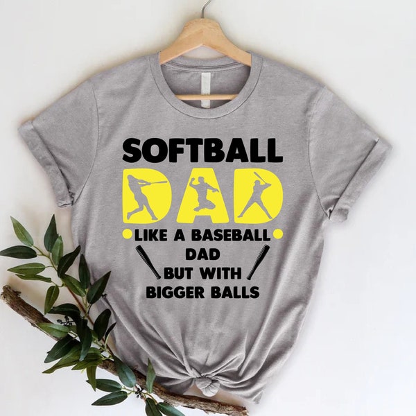 Softball Dad Bigger Balls Svgs - Etsy