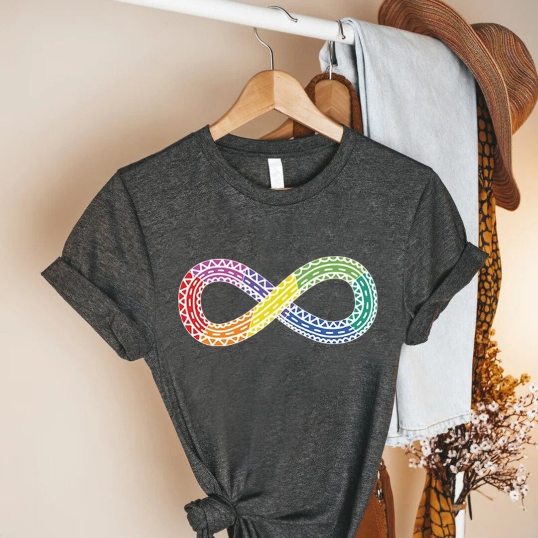 Autism Infinity Symbol T-shirt, Autism Awareness Shirt, Autism Support ...