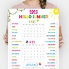 Printable 2023 Summer Planner Kids, Summer Activities Calendar, Summer ...