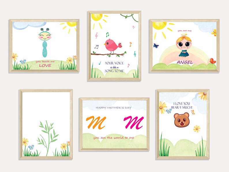 Mothers Day Handprint Art Activity, Mothers Day Keepsake Gift, Mothers ...