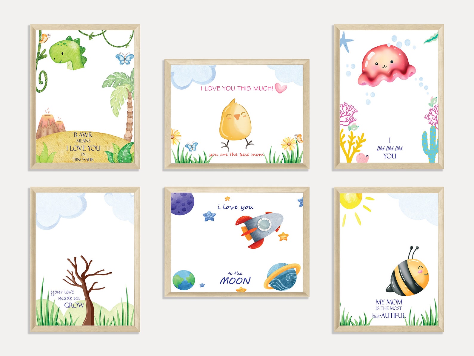 Mothers Day Handprint Art Activity, Mothers Day Keepsake Gift, Mothers ...