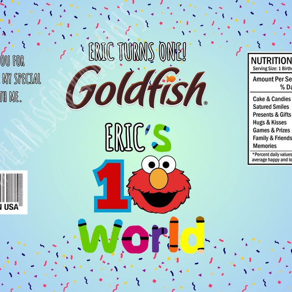 Goldfish Template - Etsy