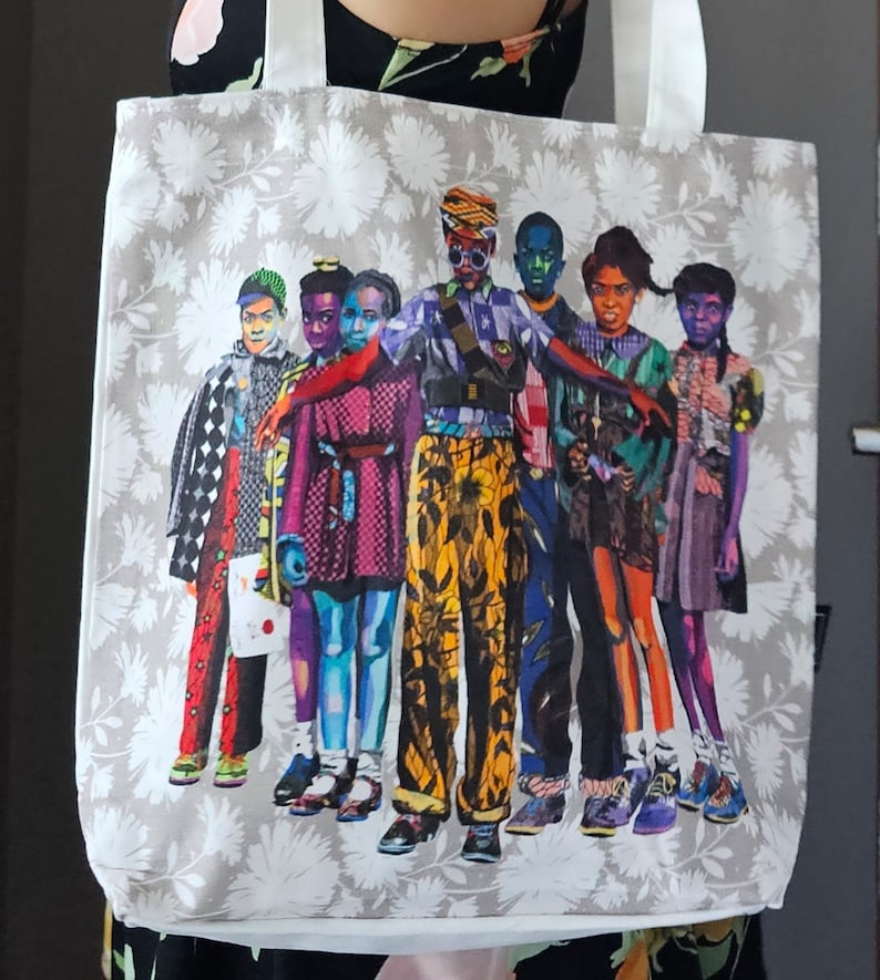 Bisa Butler Bag the Safety Patrol African American Quilt Art Tote - Etsy