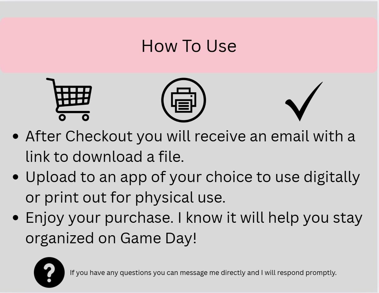 Printable Basketball Packing List | Youth Basketball Game Day Readiness ...