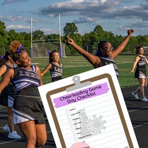 Cheerleading Checklist - Etsy