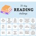 30-day Reading Challenge - Etsy