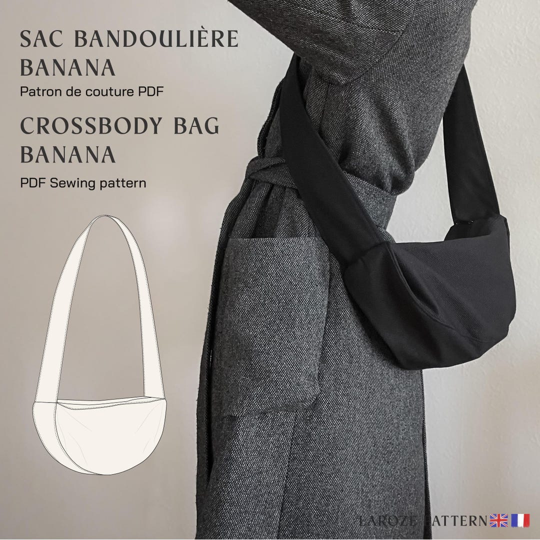 Crossbody Bag | PDF Sewing Pattern - Etsy