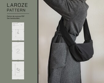 Pdf Digital Pattern for Sewing 6 Pocket BELT BAG / Fanny Pack / Bum Bag ...