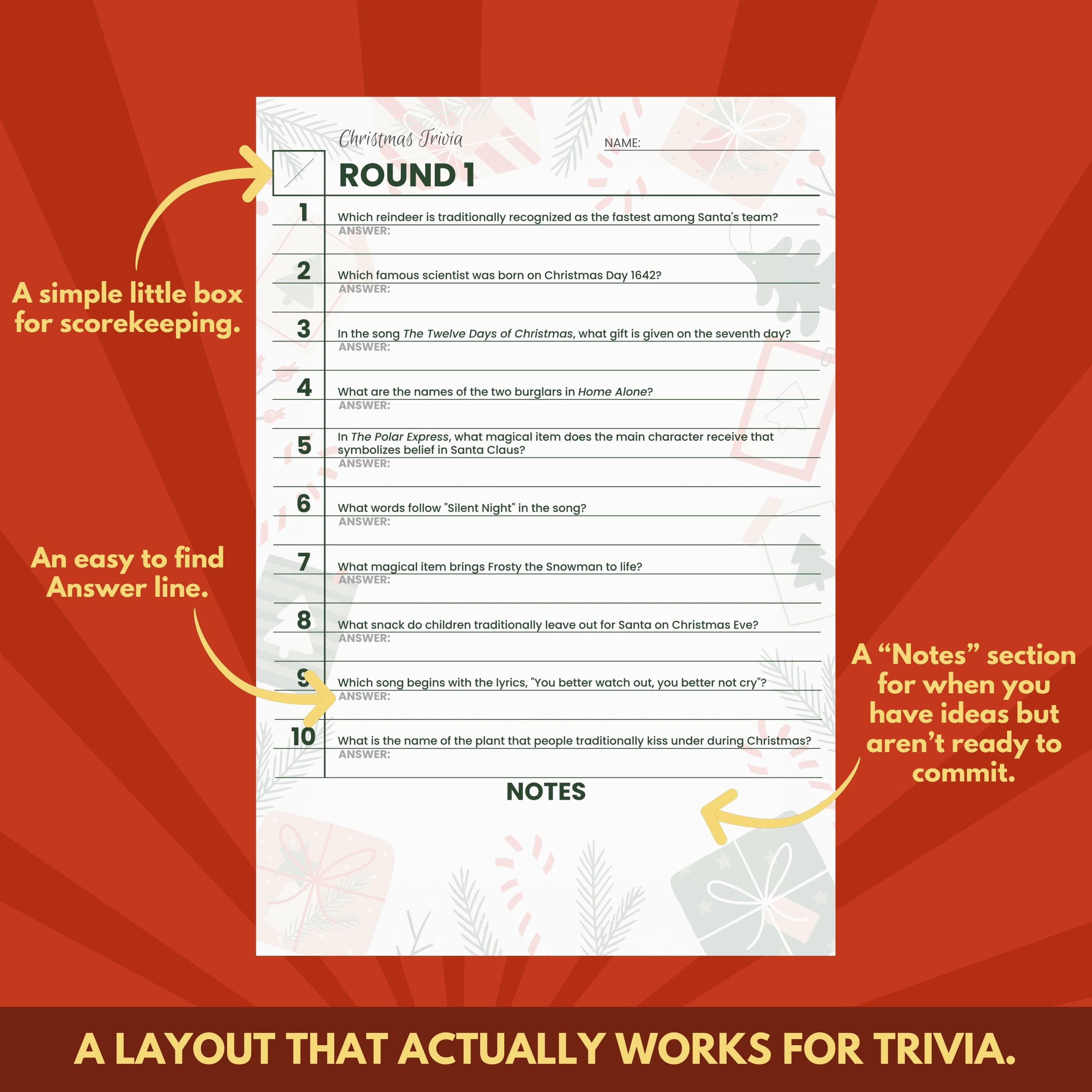 Christmas Trivia for KIDS | Classroom Game | Family Fun | Christmas ...