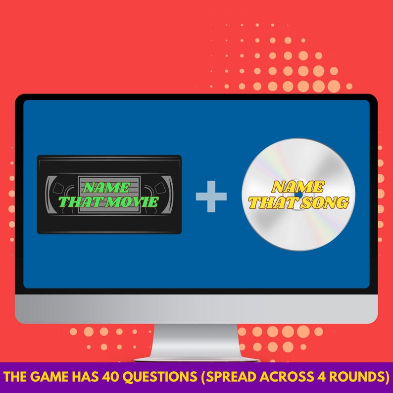 2000s Trivia Game Bundle: Name That Movie & Song (powerpoint Download ...