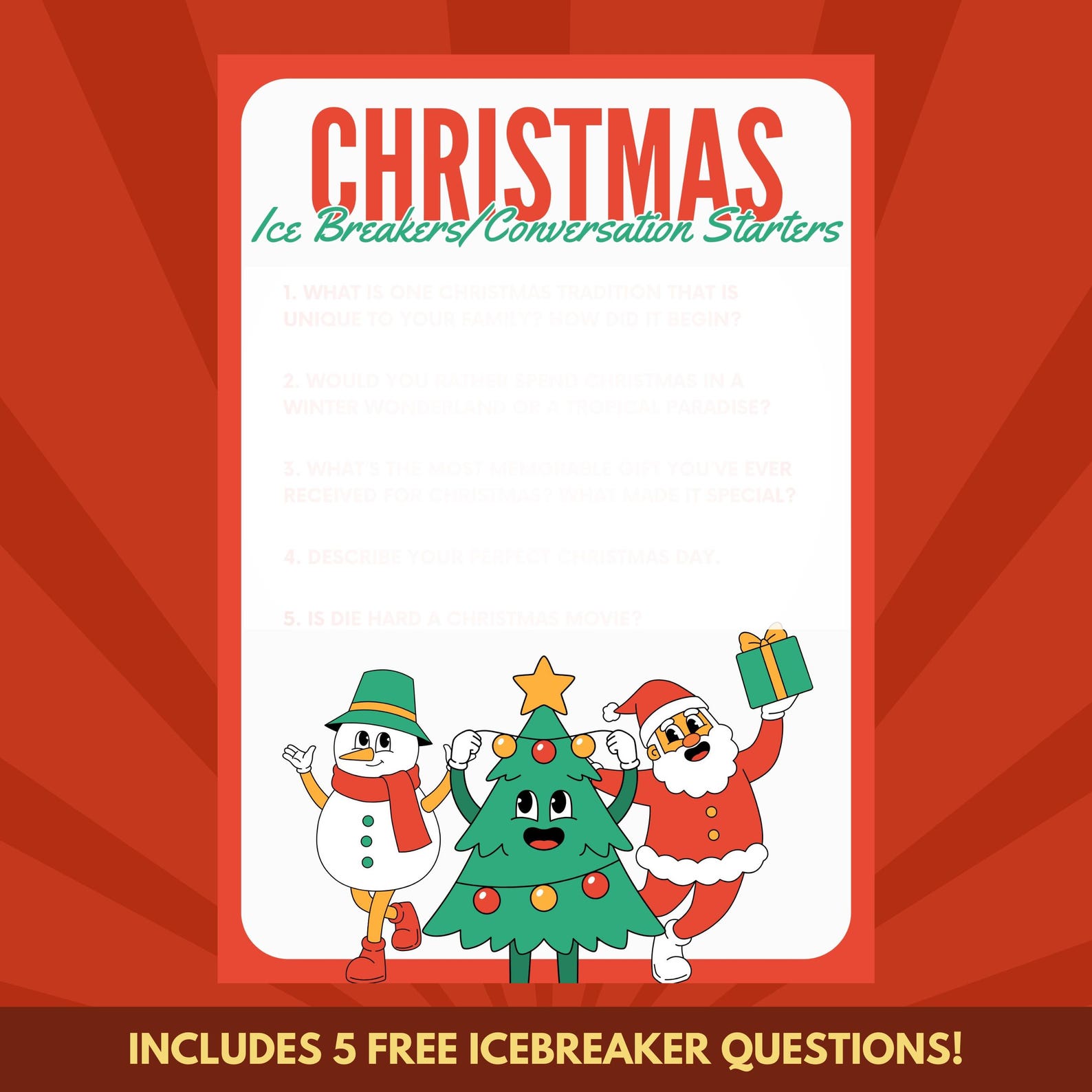 Christmas Family Feud - Powerpoint Download | Christmas Party Game ...