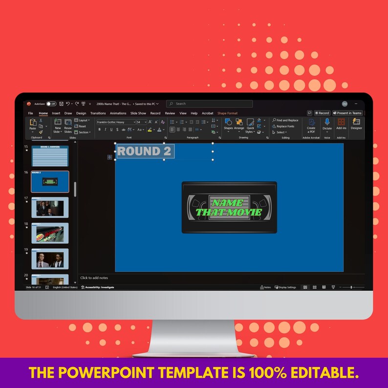 2000s Trivia Game Bundle: Name That Movie & Song (powerpoint Download ...