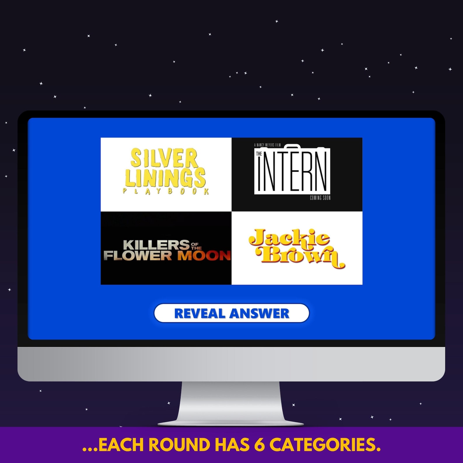 Movie Jeopardy Powerpoint Game: Film Trivia for Family Game Night ...