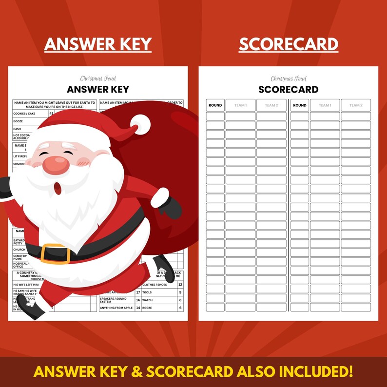 Christmas Family Feud - Powerpoint Download | Christmas Party Game ...