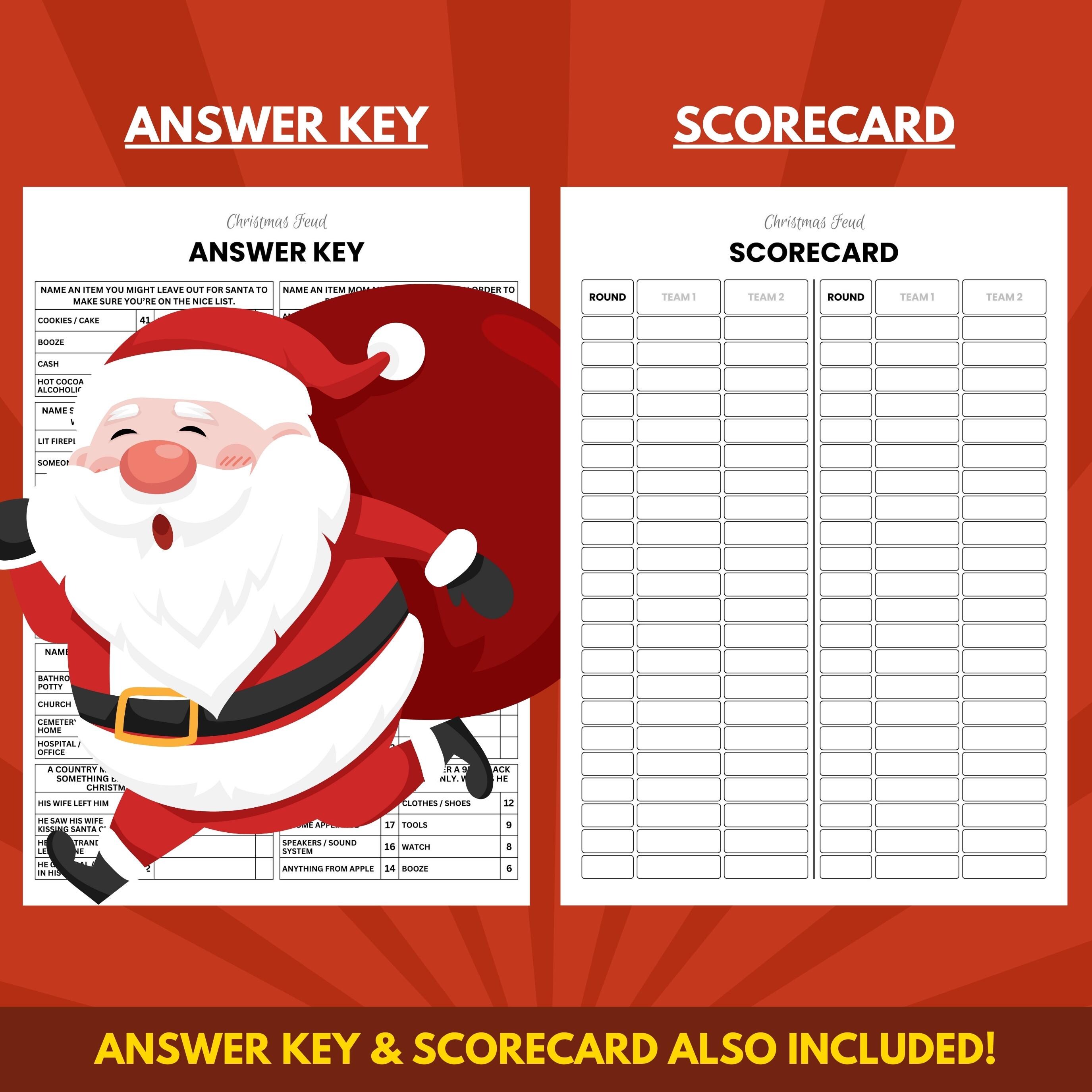 Christmas Family Feud - Powerpoint Download | Christmas Party Game ...