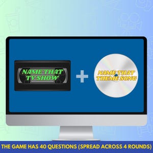 Name That TV Show Party Game Bundle (guess the TV Show) - Powerpoint ...
