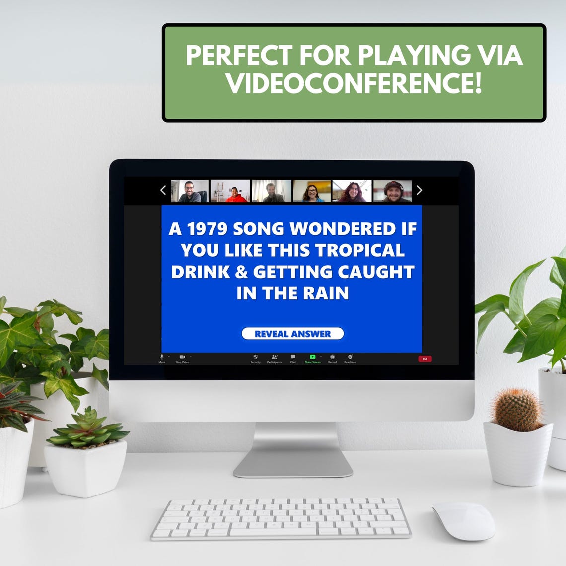 Jeopardy Party Game: Trivia Night, Adult & Kids (powerpoint Download ...