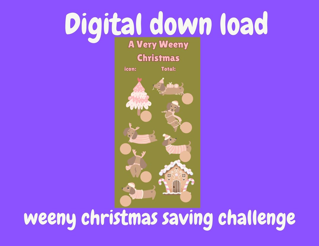 Digital Download Weeny Christmas - Etsy