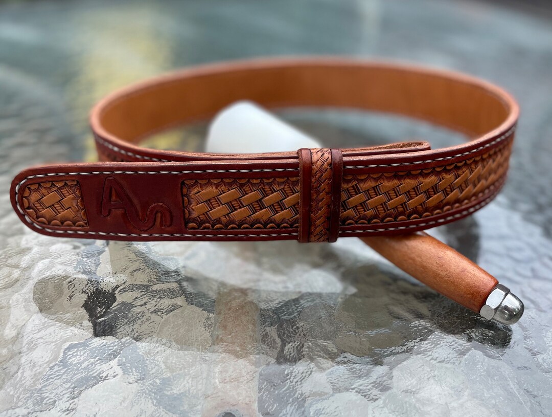Custom Western Leather Belt – Handmade and Personalizable - Etsy