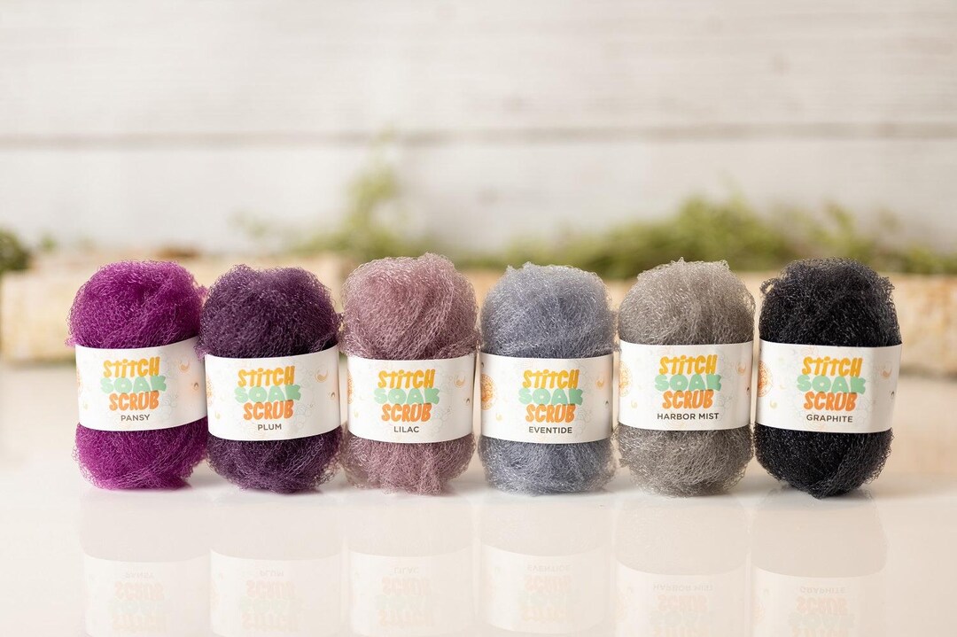 Stitch Soak Scrub Yarn Minis (assorted 6 Pack) - Etsy