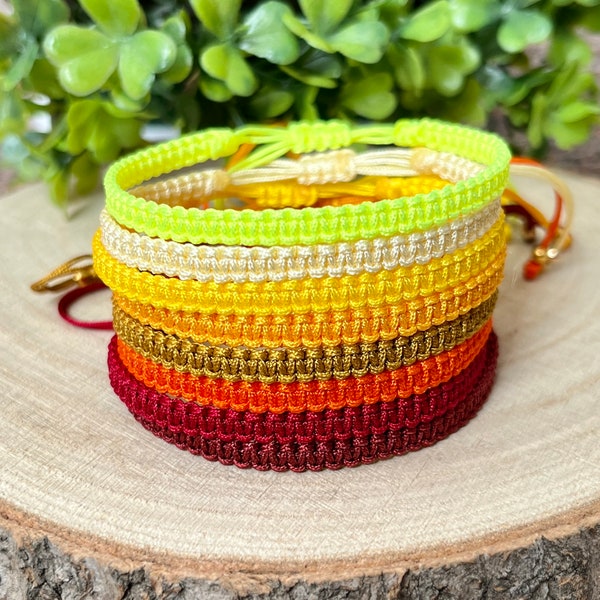 Square Knot Bracelet - Etsy