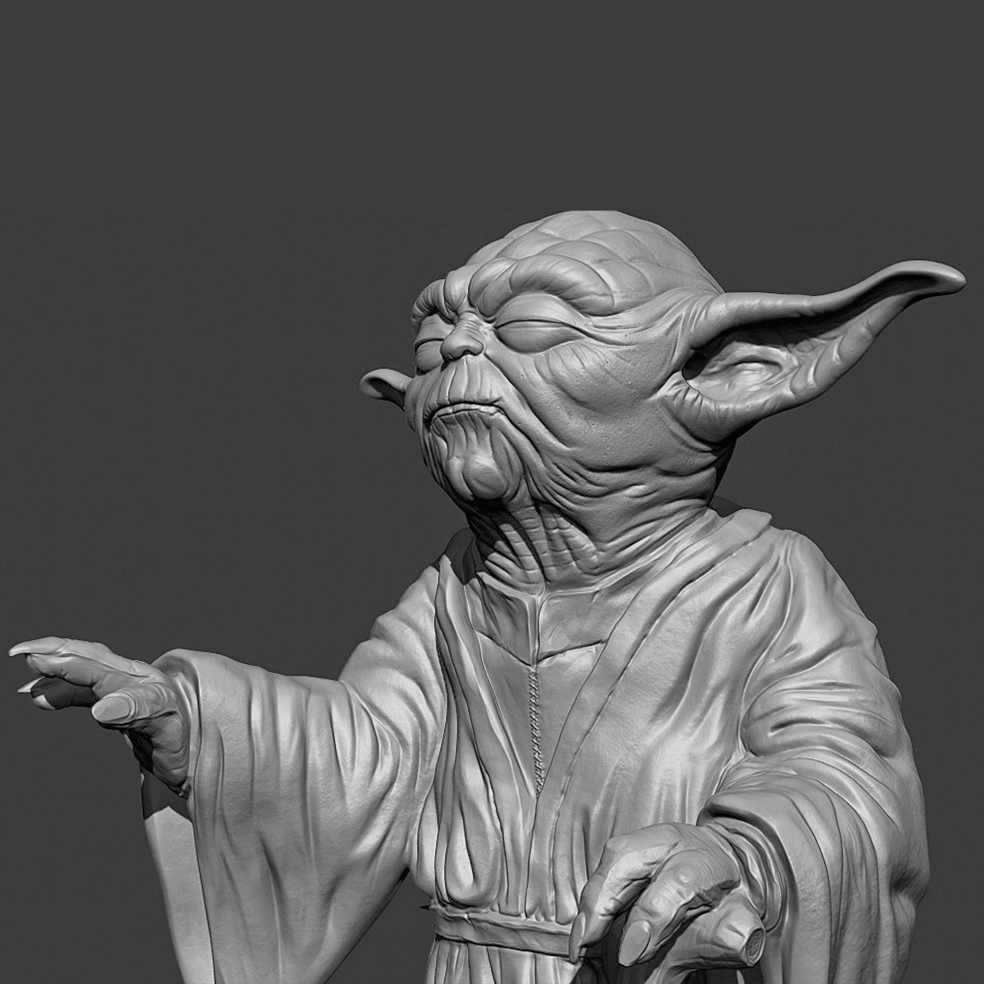 Yoda 3D STL File Starwars Yoda 3D Figure Star Wars Yoda - Etsy