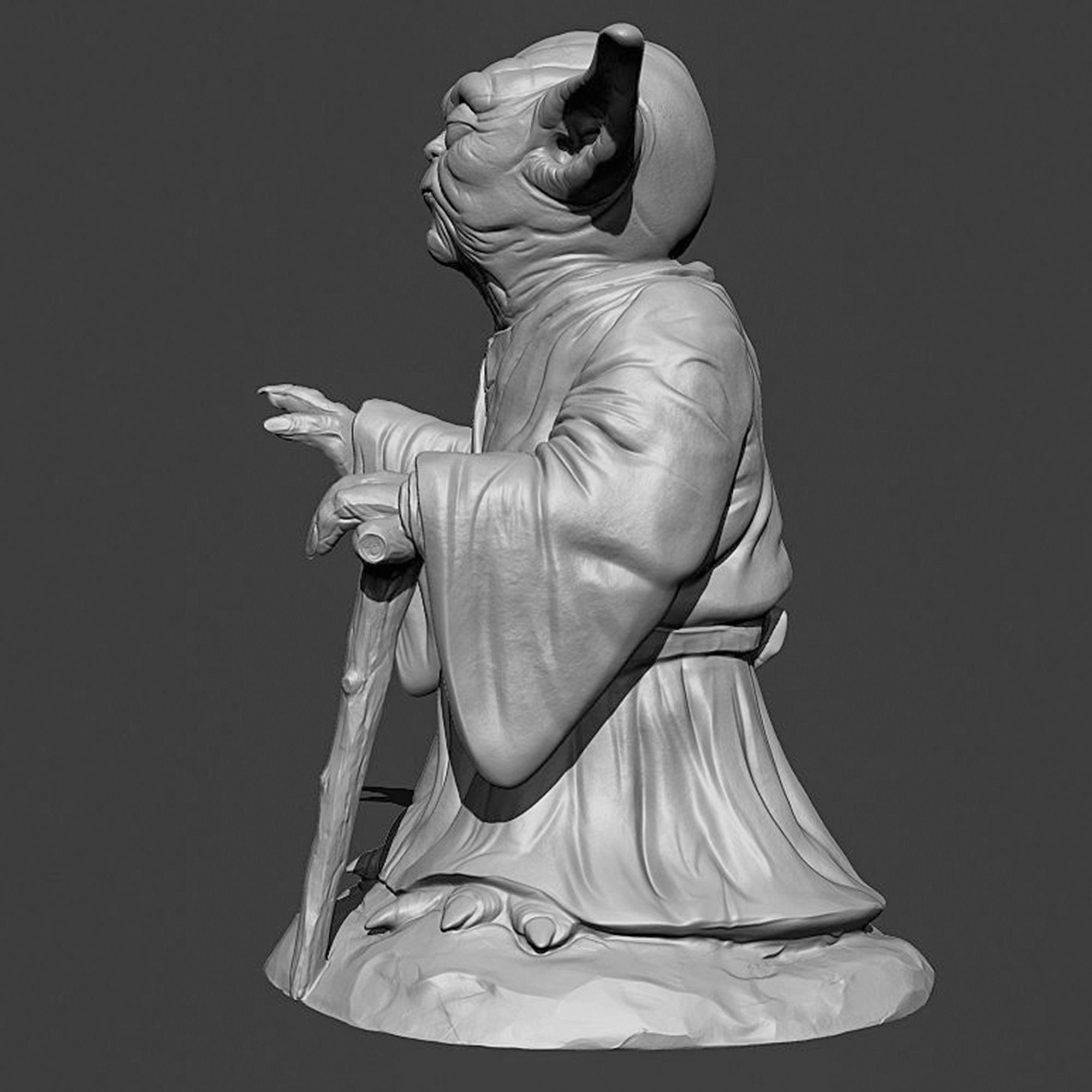 Yoda 3D STL File Starwars Yoda 3D Figure Star Wars Yoda - Etsy