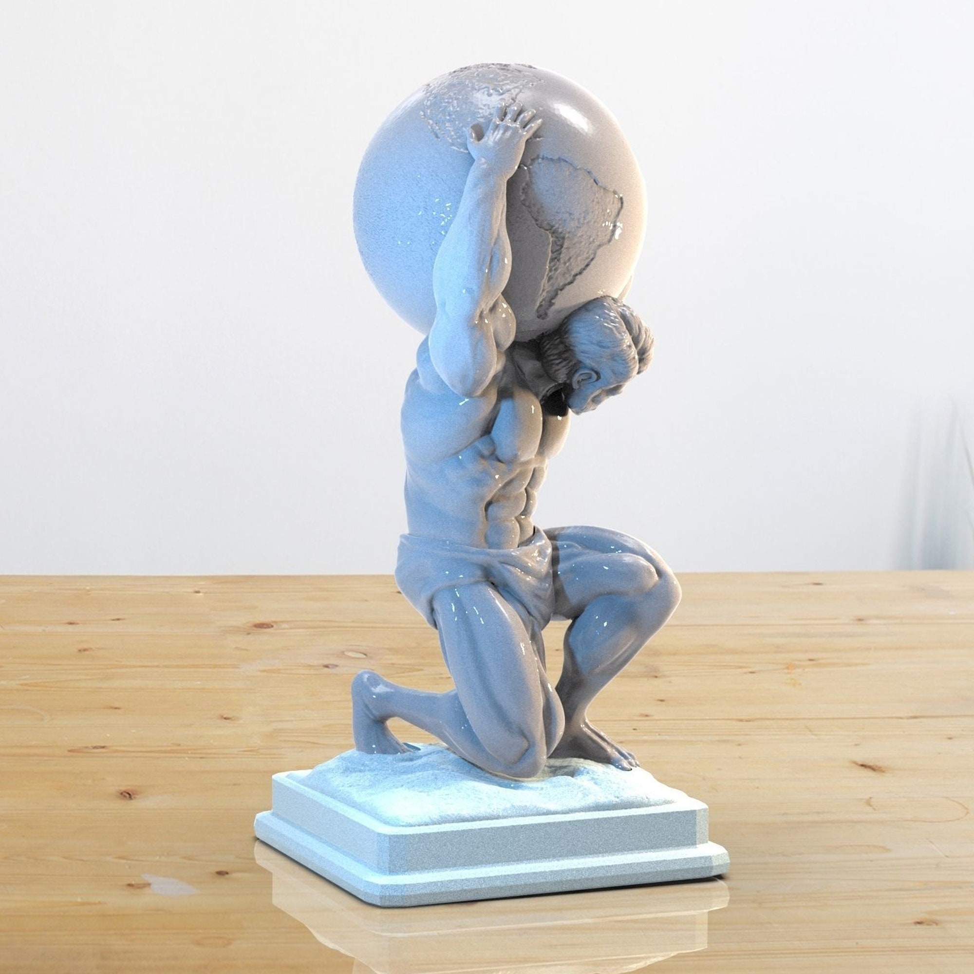 Atlas 3D Print Model Stl File - Etsy