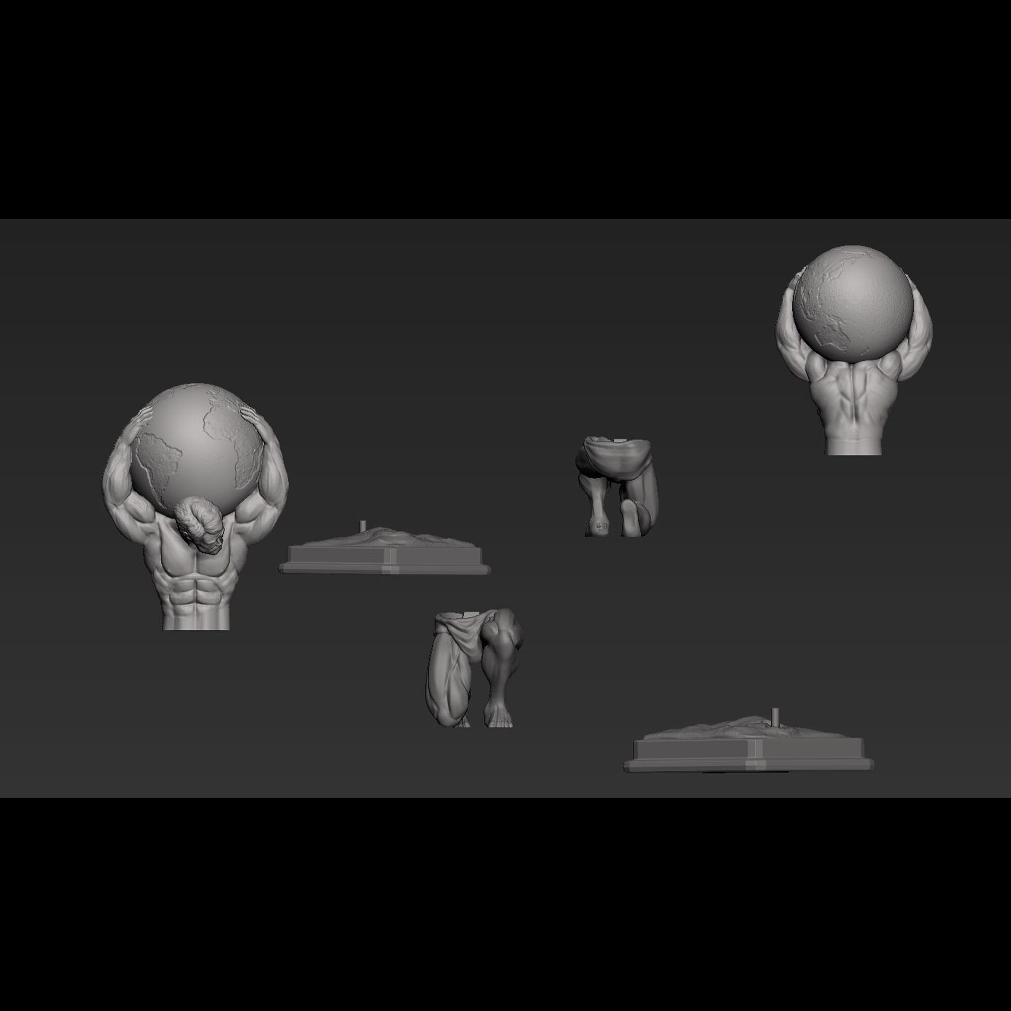 Atlas 3D Print Model Stl File - Etsy