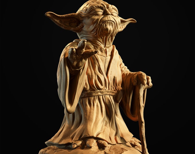Yoda 3D STL File, Starwars Yoda 3D Figure, Star Wars Yoda Print Ready ... Yoda 3D STL File, Starwars Yoda 3D Figure, Star Wars Yoda Print Ready ...