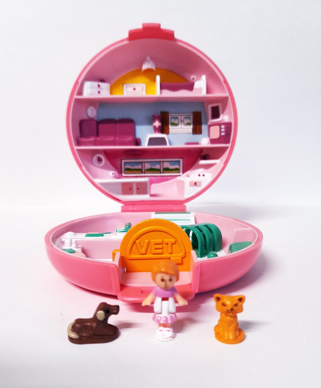 Vintage Bluebird Toys 1989 Polly Pocket Button's Animal - Etsy