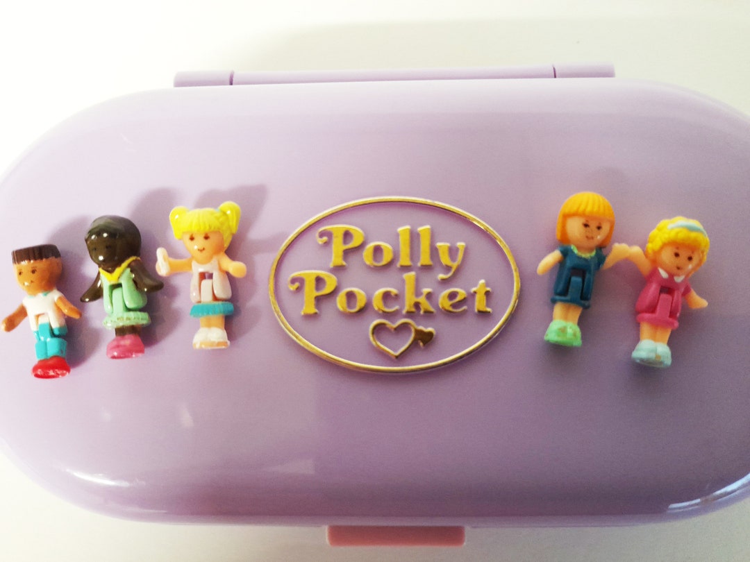 Vintage Polly Pocket Stampin School 100% Complete 1992 - Etsy