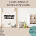 10 Spanish & English Calm Down Corner Kit-self Regulation-calming ...