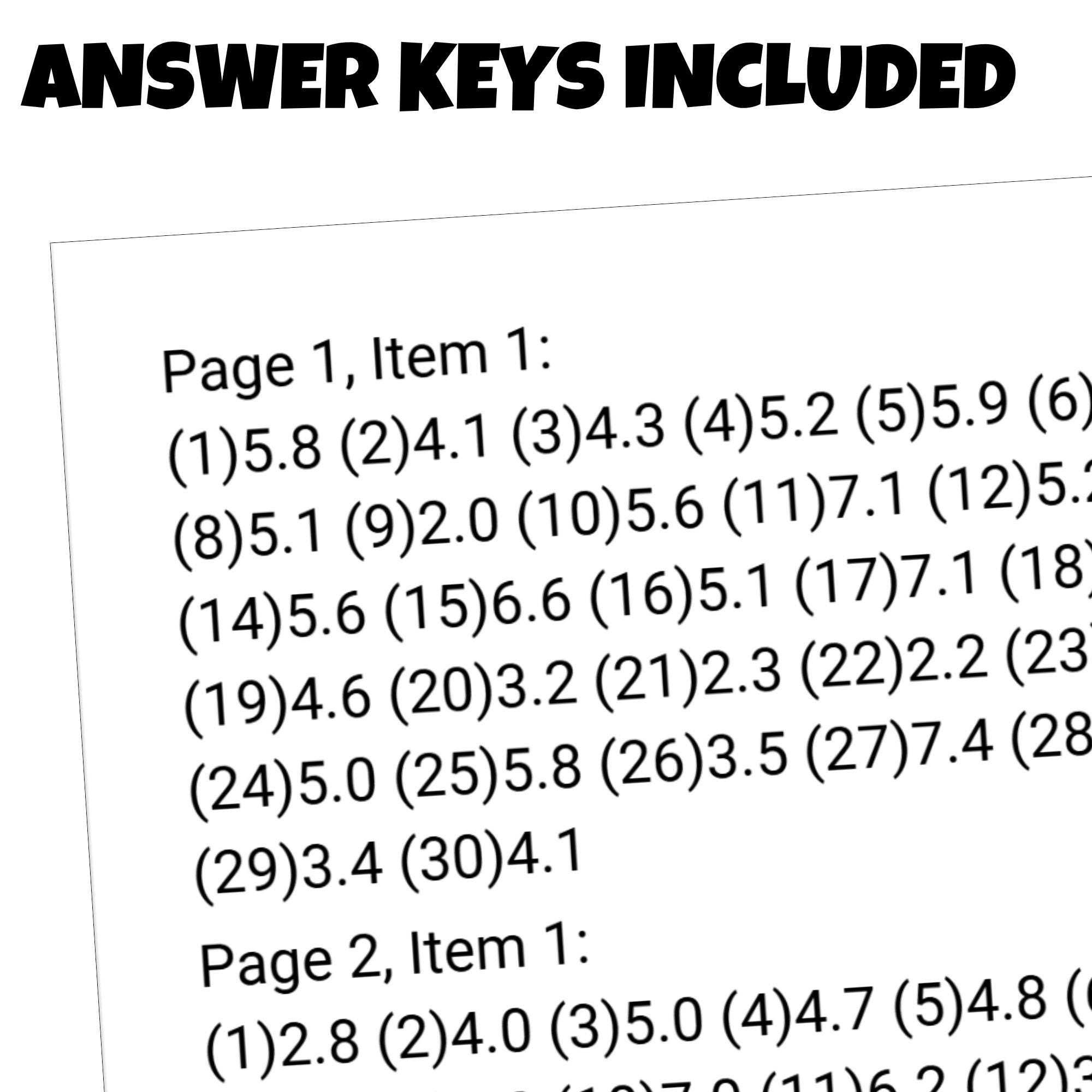 Adding Decimals Worksheets: Horizontal & Vertical 4th Grade Math ...