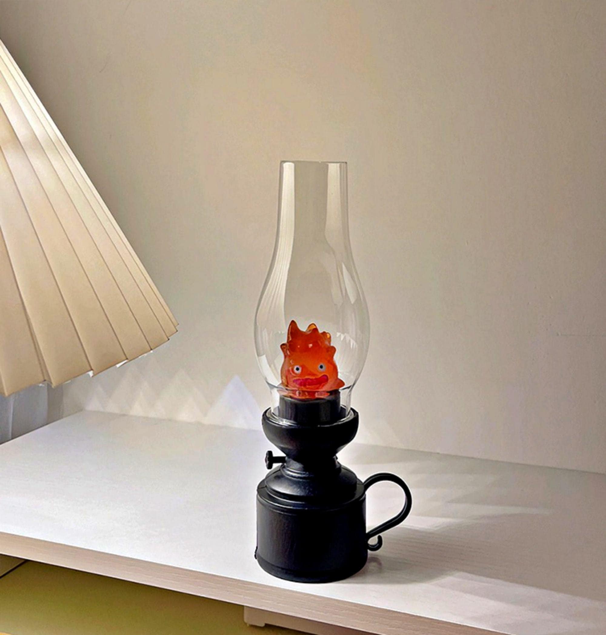 Cute Calcifer Night Light Calcifer Gift Vintage Flameless - Etsy UK