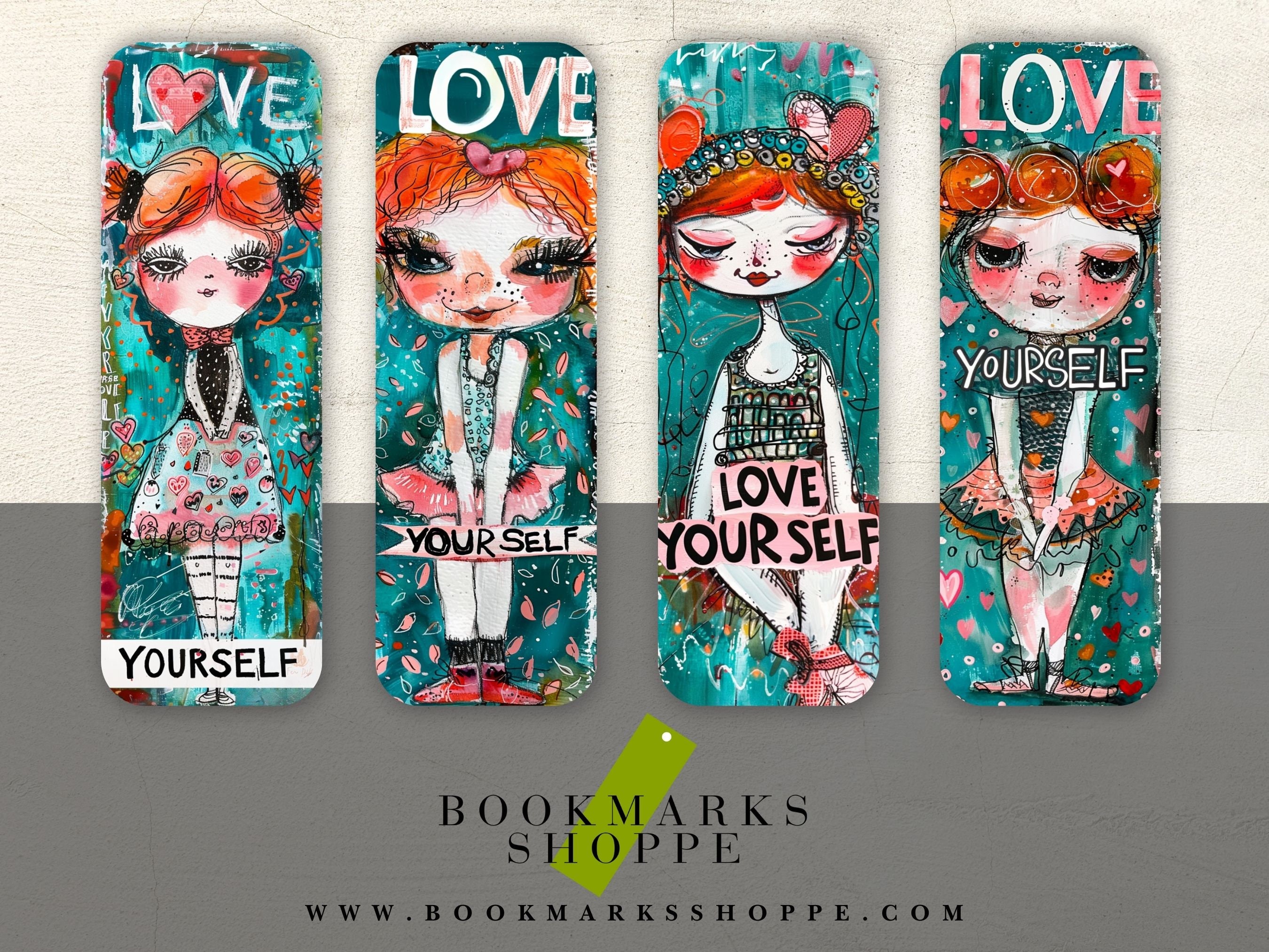 15 Love Yourself Bookmarks Digital Download Jpg, Png and Pdf ...