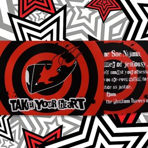 Persona 5 Royal Violet Double Sided Calling Card - Etsy