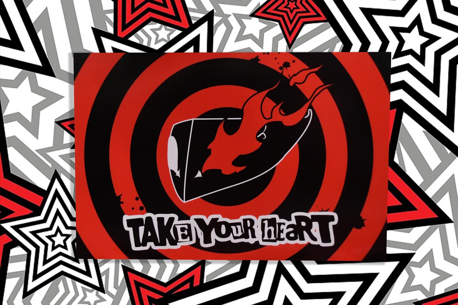 Persona 5 Royal Violet Double Sided Calling Card - Etsy