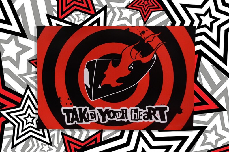 Persona 5 Royal Violet Double Sided Calling Card - Etsy
