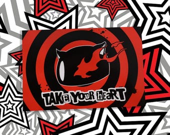 Persona 5 Royal Violet Double Sided Calling Card - Etsy
