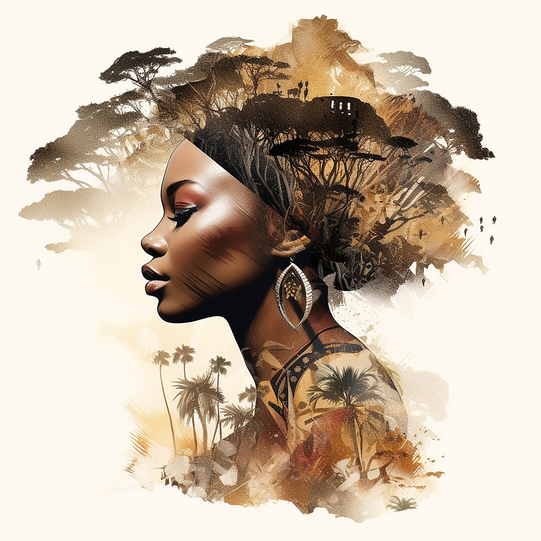 Illustration of igbo Zulu Art African Culture Colorful - Etsy