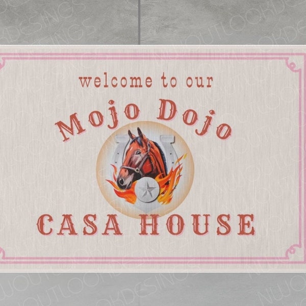 Mojo Dojo Casa House Flag - Etsy