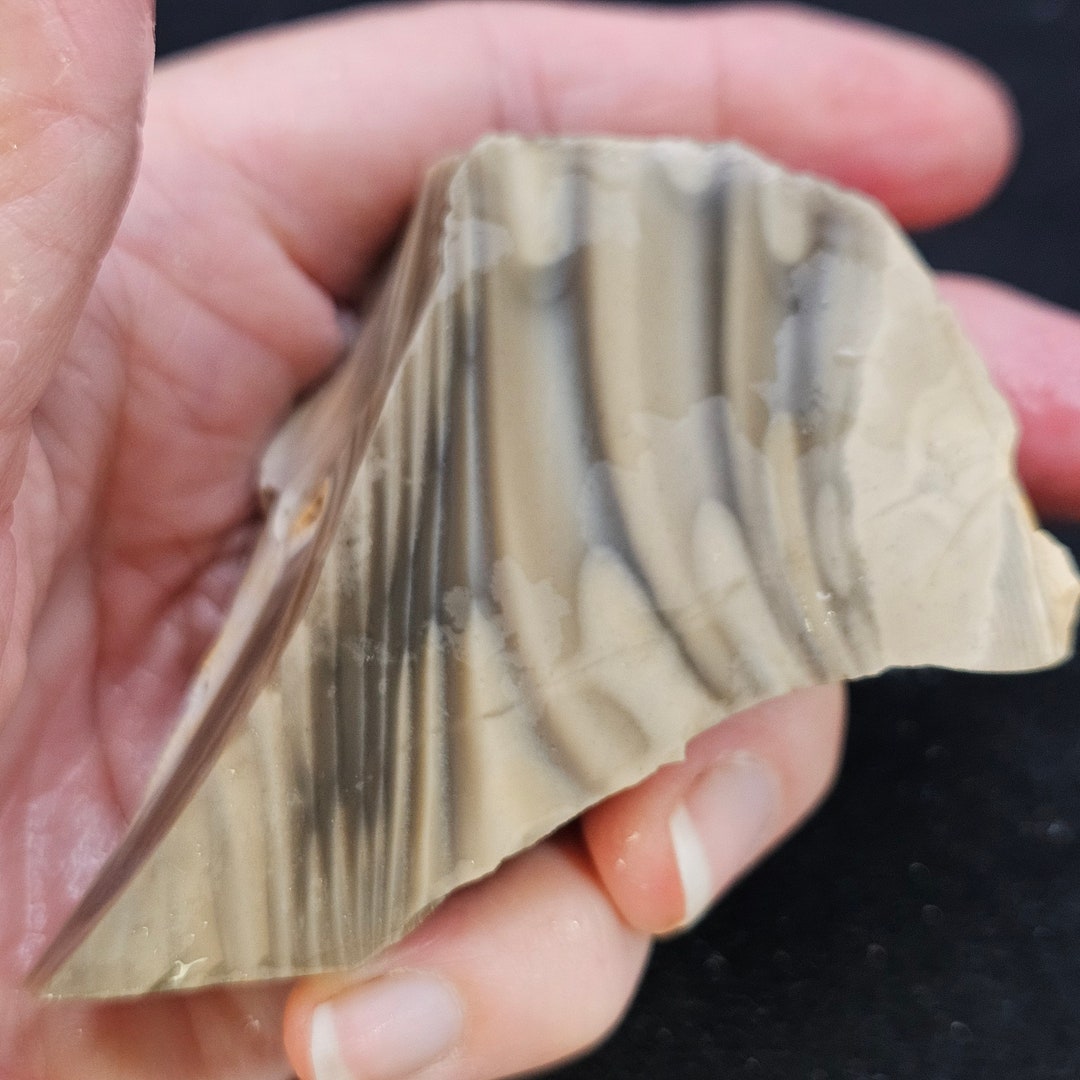 Polish Flint From Poland, Lapidary Slab, Natural Stone for Cabbing, Not ...