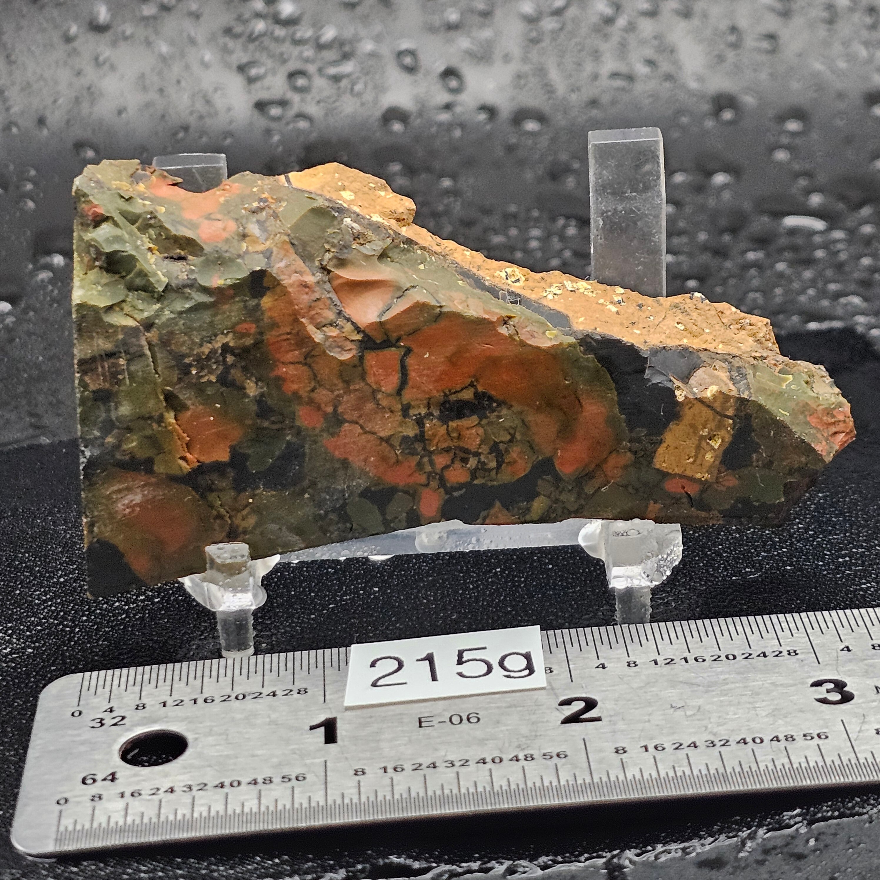 Whiskey Creek Jasper From Idaho, Lapidary Slab, Natural Stone for ...