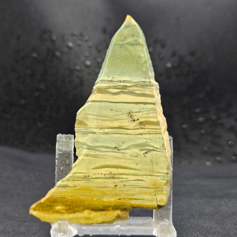 Gunnery Point Jasper From California, Lapidary Slab, TAPERED, Natural ...