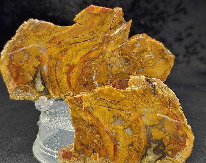 Indian Paint Jasper From Utah, TWO Lapidary Slabs, Natural Stone for ...