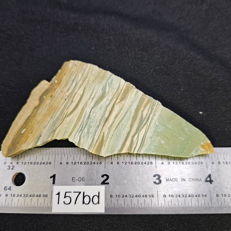 Gunnery Point Jasper From California, Lapidary Slab, TAPERED, Natural ...