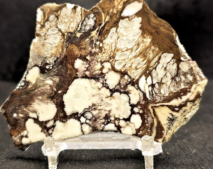 White Horse Jasper From Arizona, Lapidary Slab, Natural Stone for ...